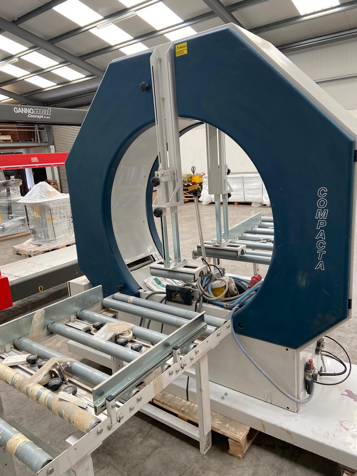 Robopac Compacta Shrink Wrapping Machine - MJ Woodworking Machinery Ltd