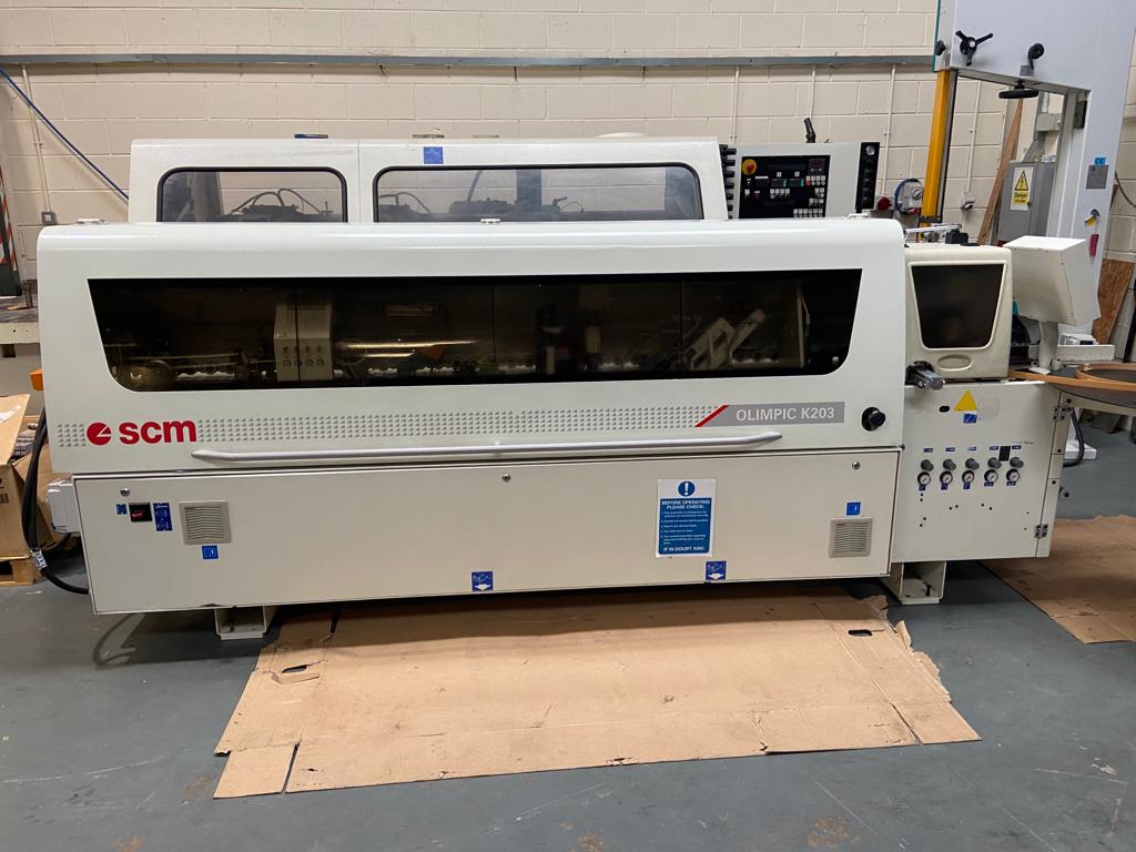 SCM Olimpic K203 Hot Melt Edgebander - MJ Woodworking Ltd