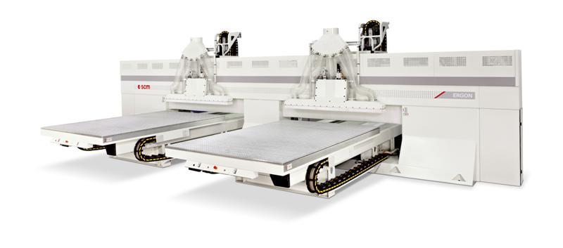 SCM Ergon CNC Machine + Mahros Loader - MJ Woodworking Machinery Ltd