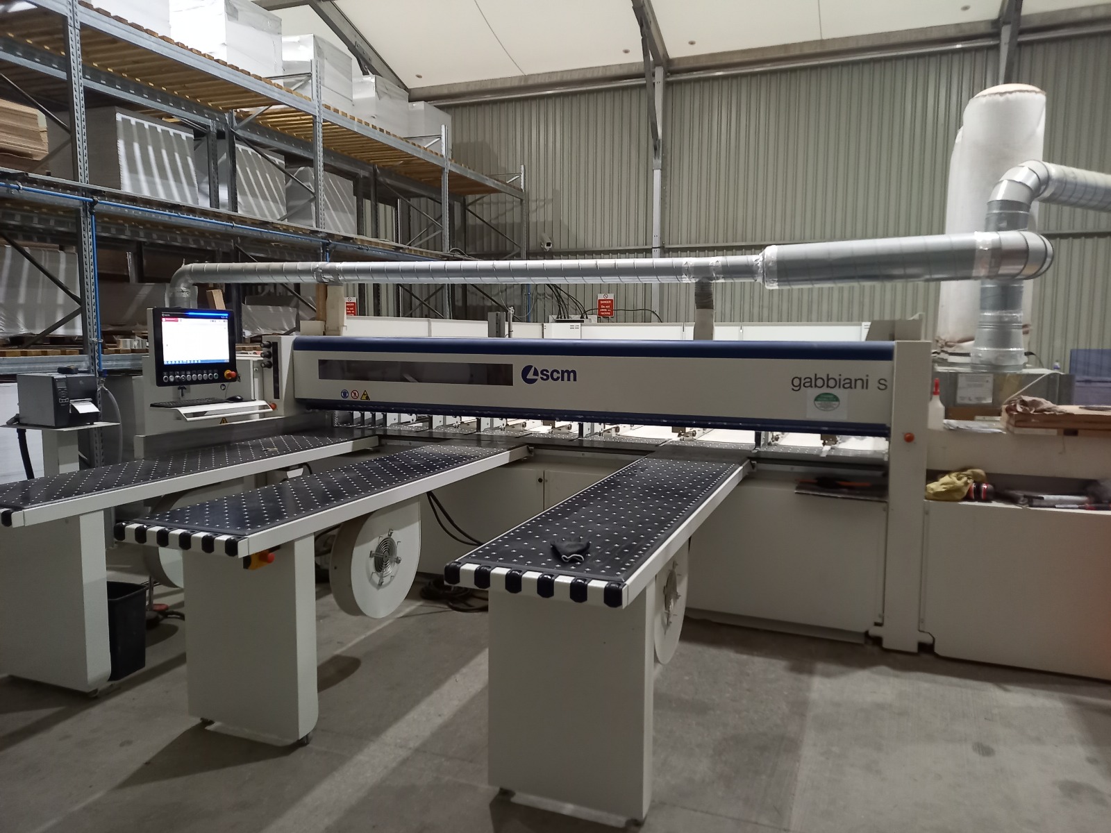 SCM Gabbiani S Beam Saw - MJ Woodworking Machinery Ltd