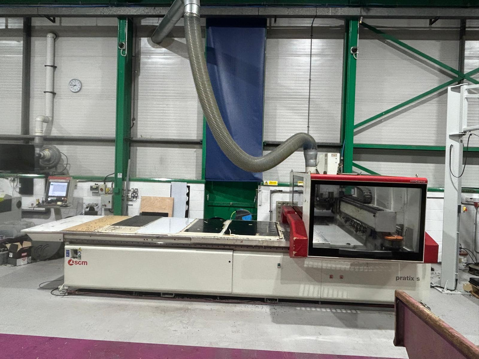 SCM Pratix S CNC Router - MJ Woodworking Machinery Ltd